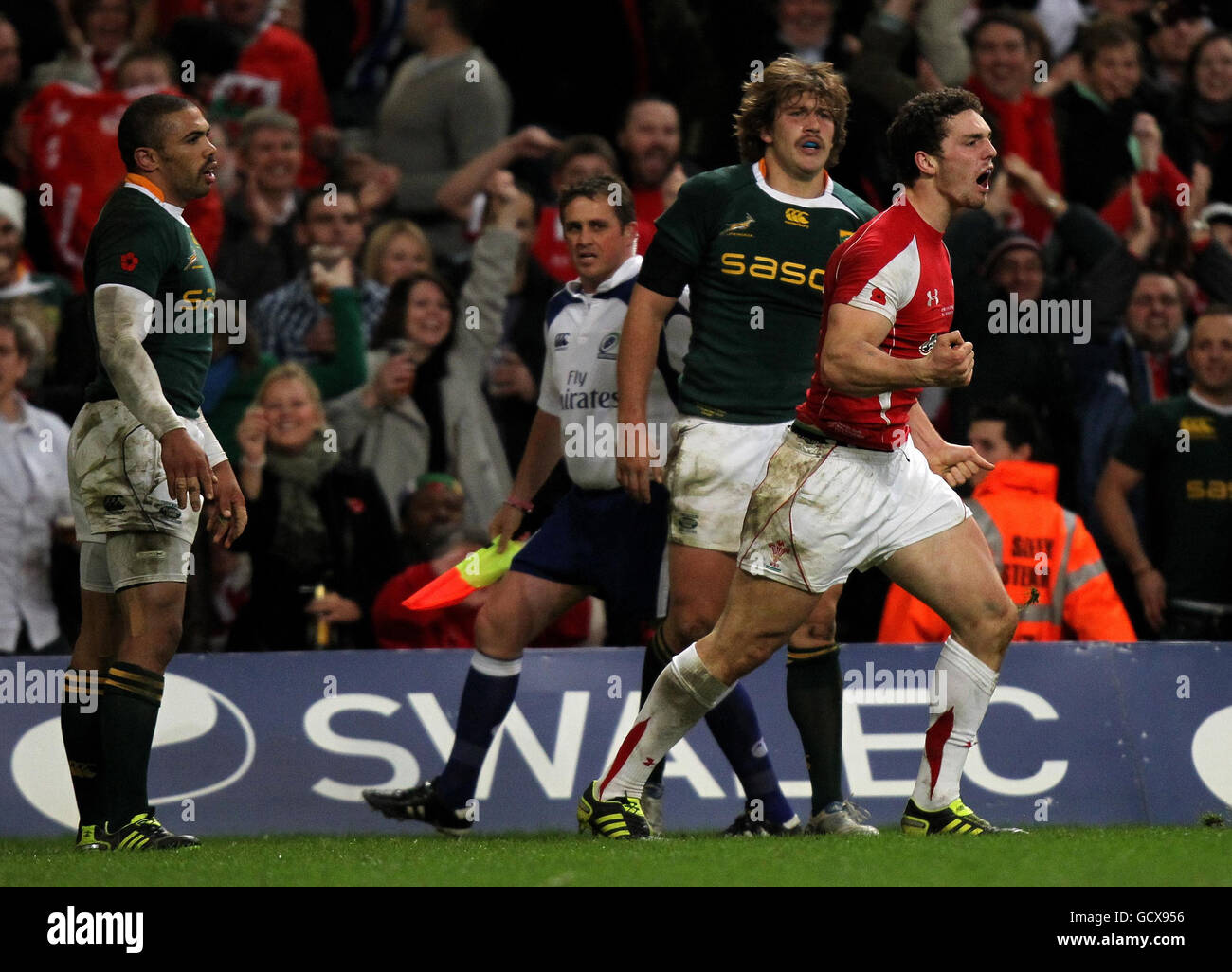 Wales george north investec perpetual series match millennium stadium ...