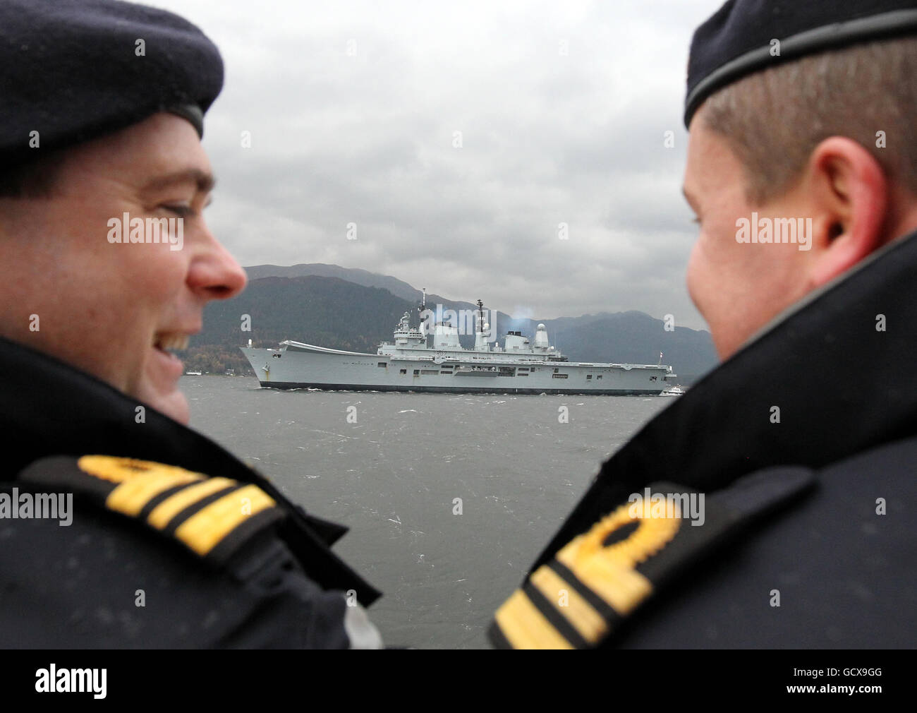 Lieutenant Commander Garth Atkinson (left) and Lieutenant Commander ...