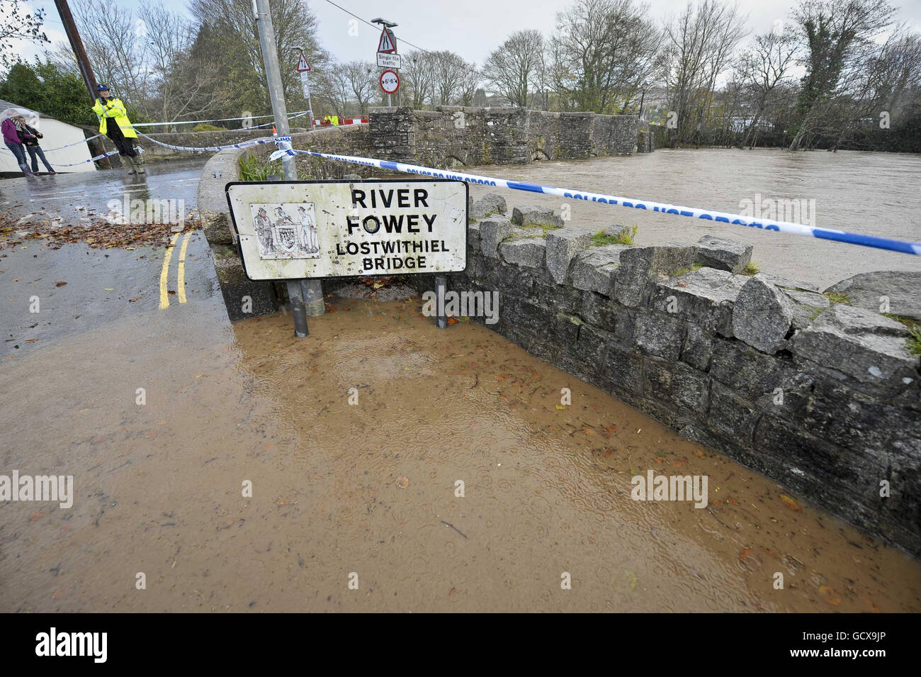 Cornwall flooding caused havoc hi-res stock photography and images - Alamy