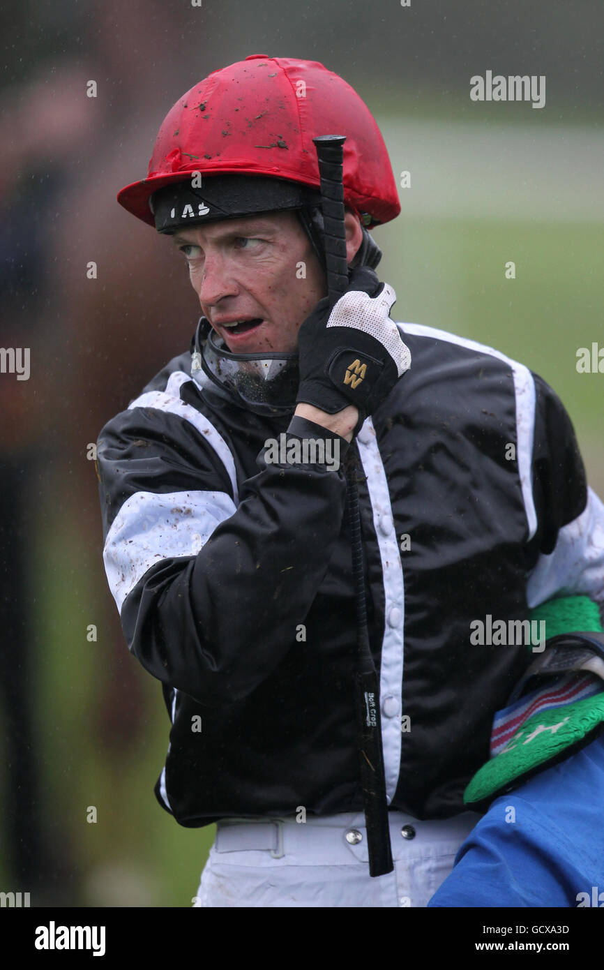 Horse Racing - Nottingham Racecourse. Richard Hughes, jockey Stock ...
