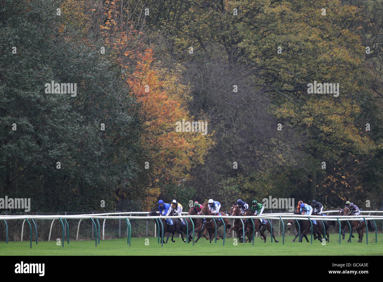 Horse Racing - Nottingham Racecourse Stock Photo - Alamy