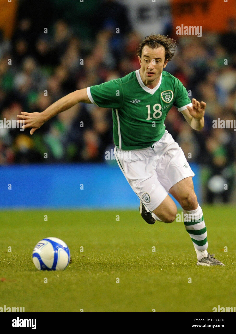 Republic irelands stephen hunt international friendly aviva stadium hi ...