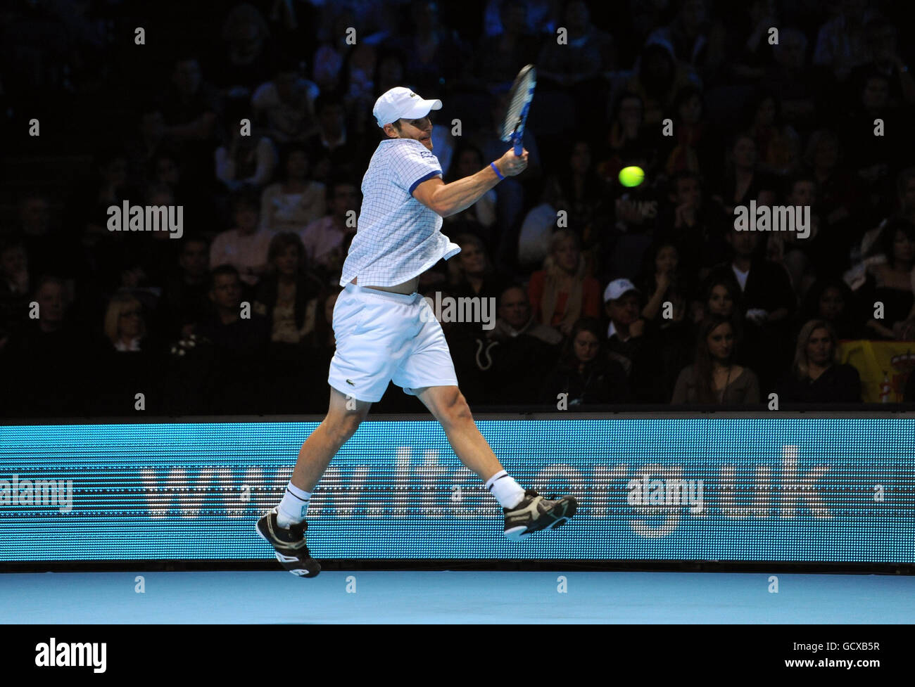 Tennis london full length forehand cap mangkk hi-res stock photography and images - Alamy