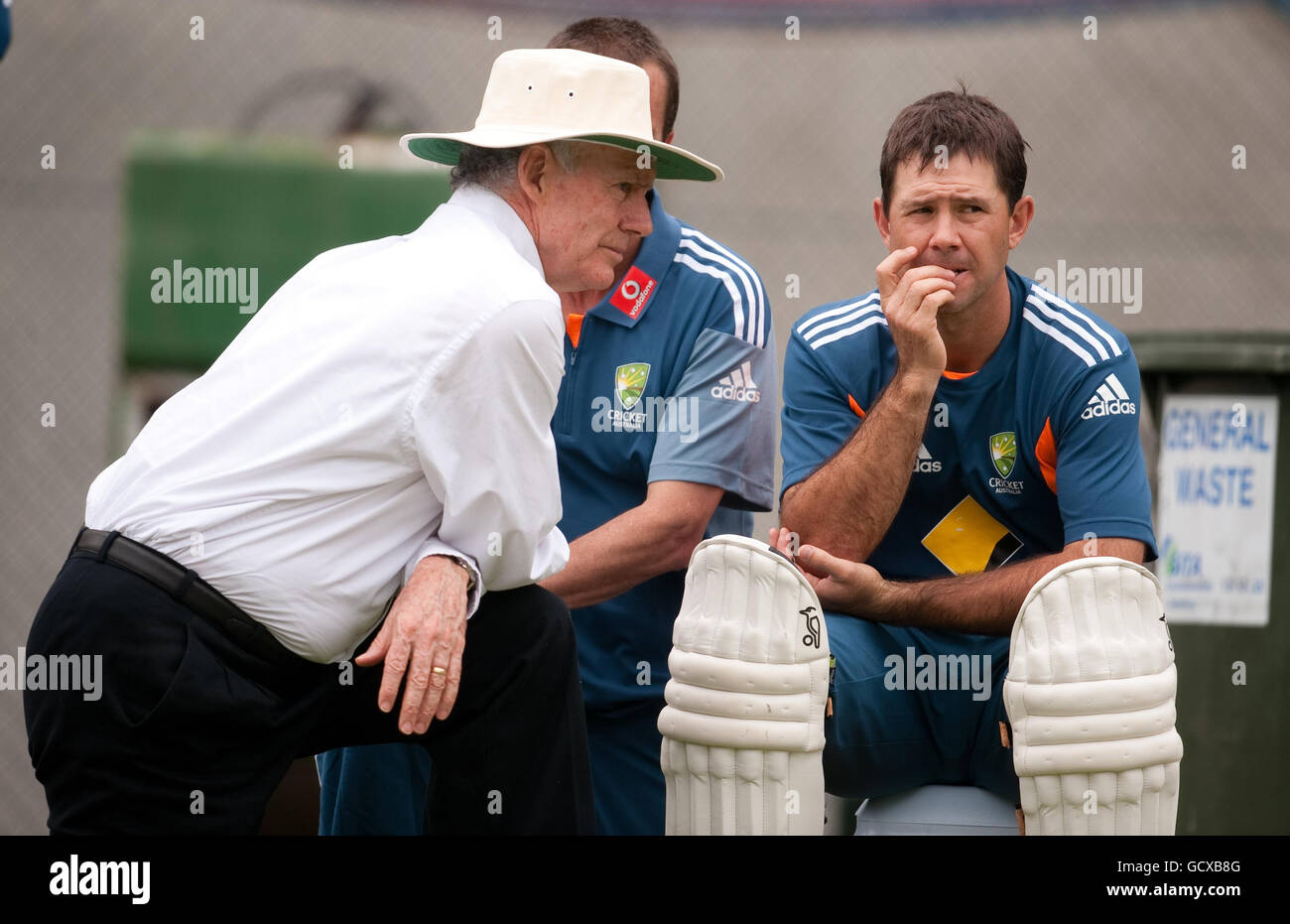 Cricket - Australia Net Session - Brisbane Cricket Ground Stock Photo ...