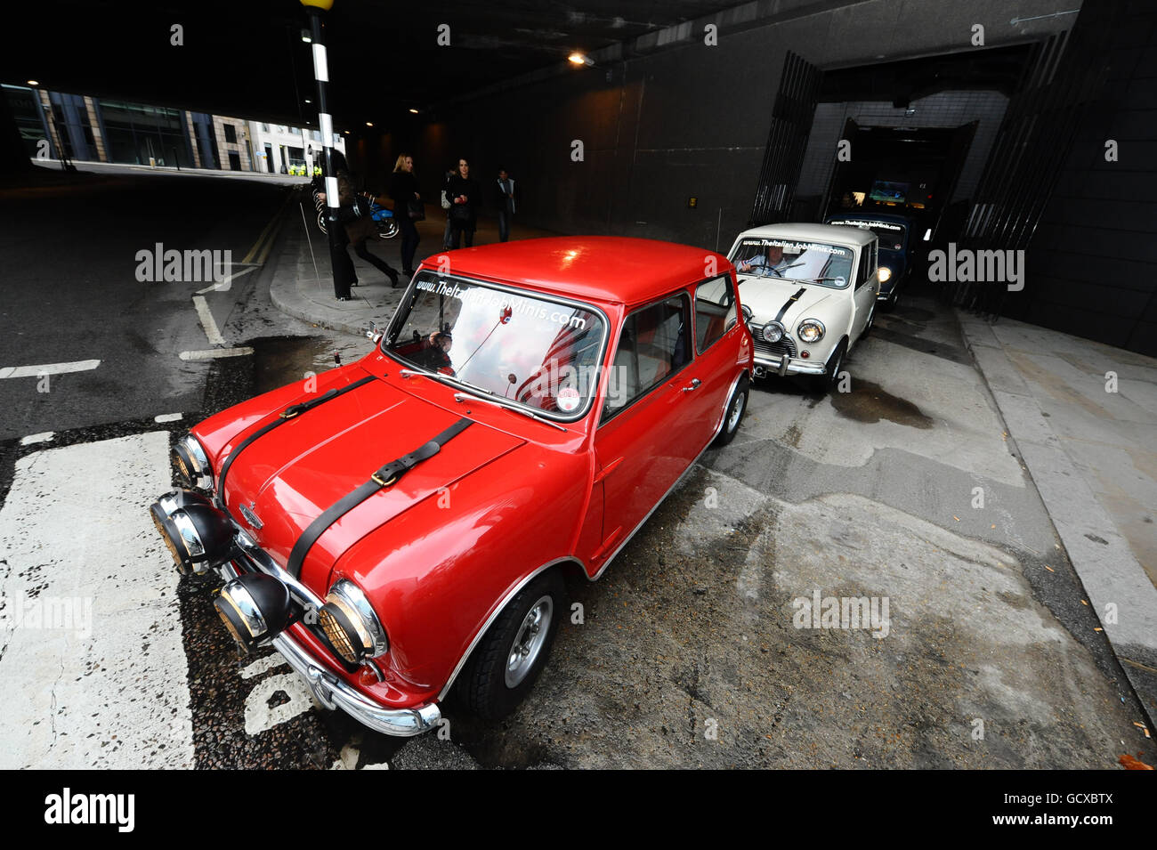Italian Job minis Stock Photo - Alamy