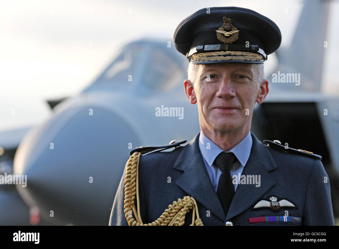 In front of an raf tornado gr4 at raf hi-res stock photography and ...
