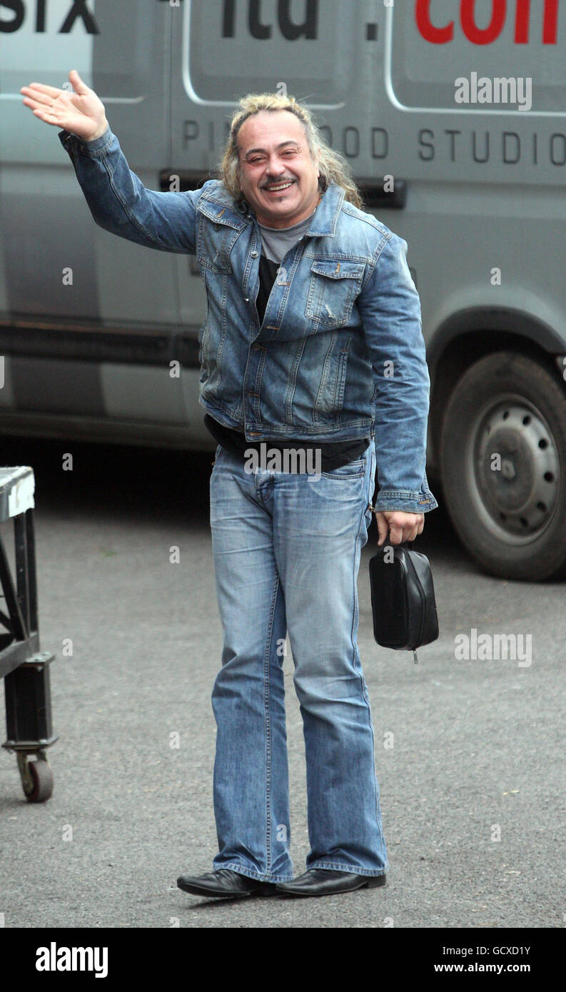 Contestant Wagner arrives at Fountain Studios for the XFactor Stock ...