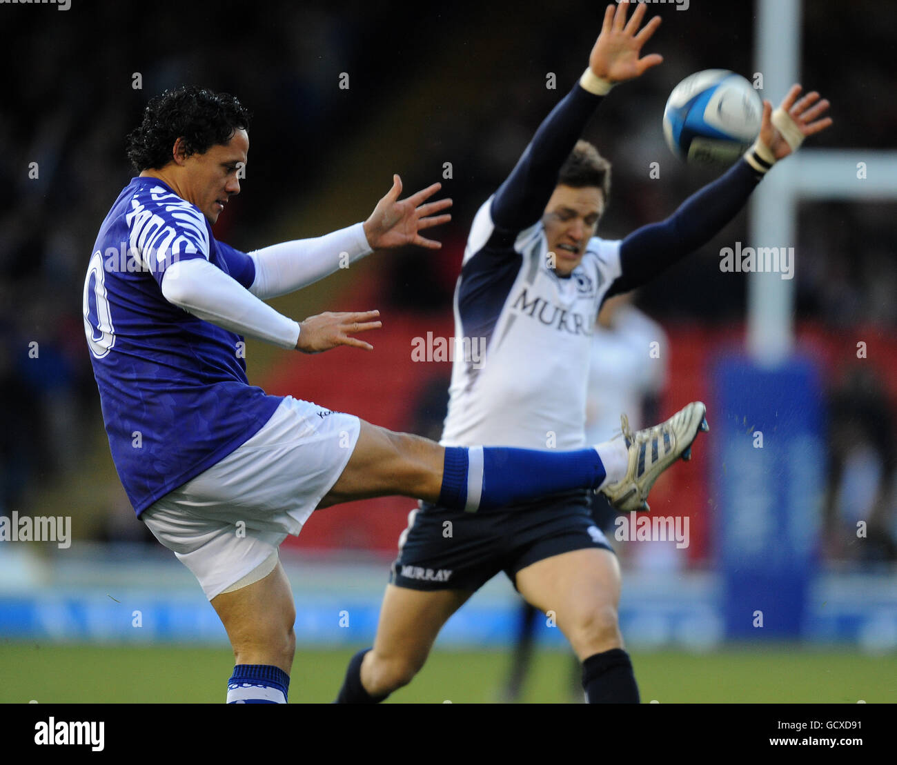 Rugby Union - 2010 EMC Autumn Test - Scotland v Samoa - Pittodrie ...