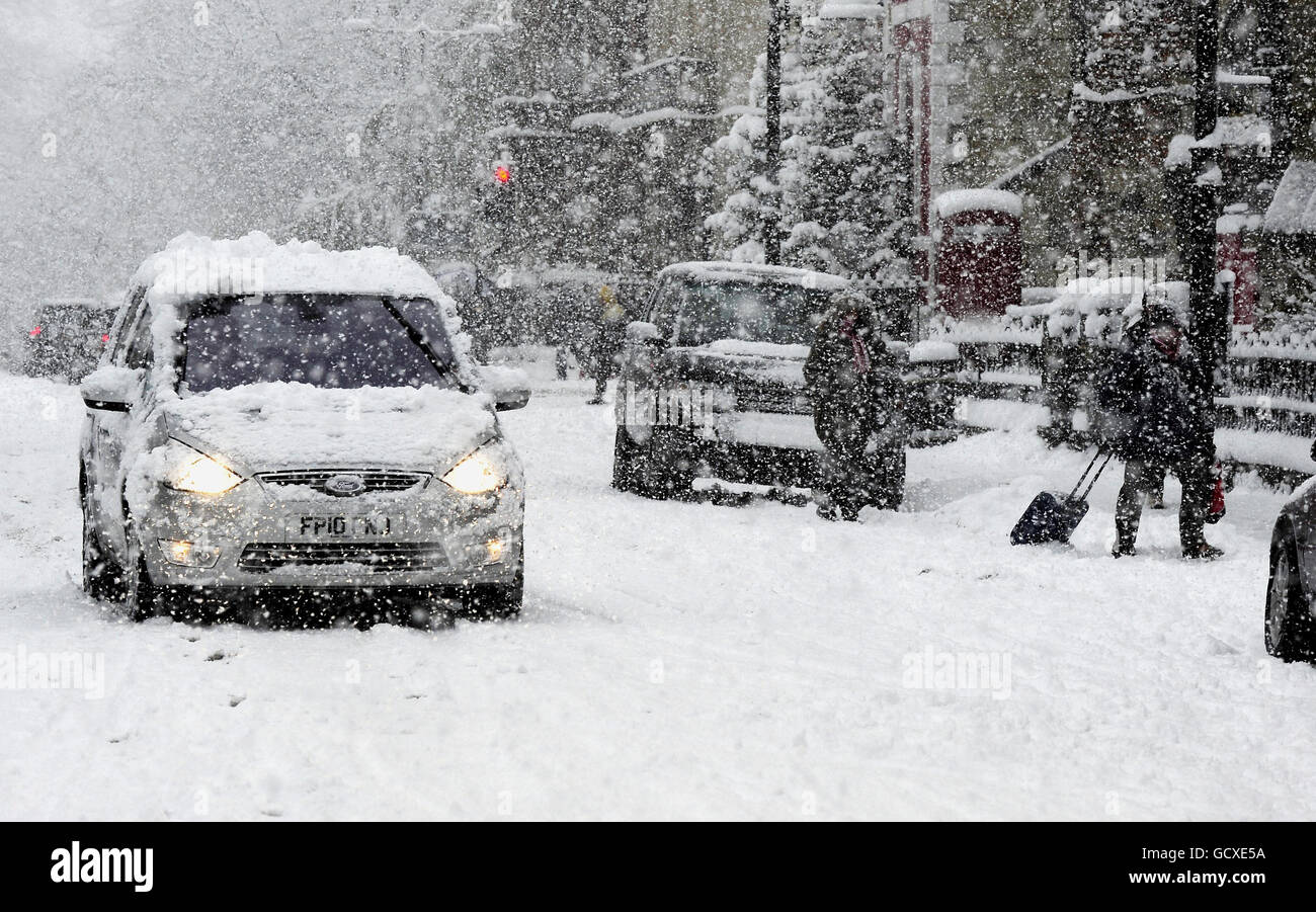 Winter weather Dec 1st Stock Photo - Alamy