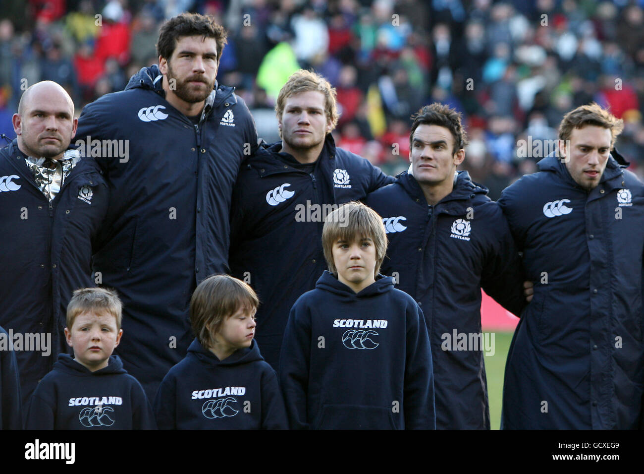 Back row left right scotlands dougie hall hi-res stock photography and ...