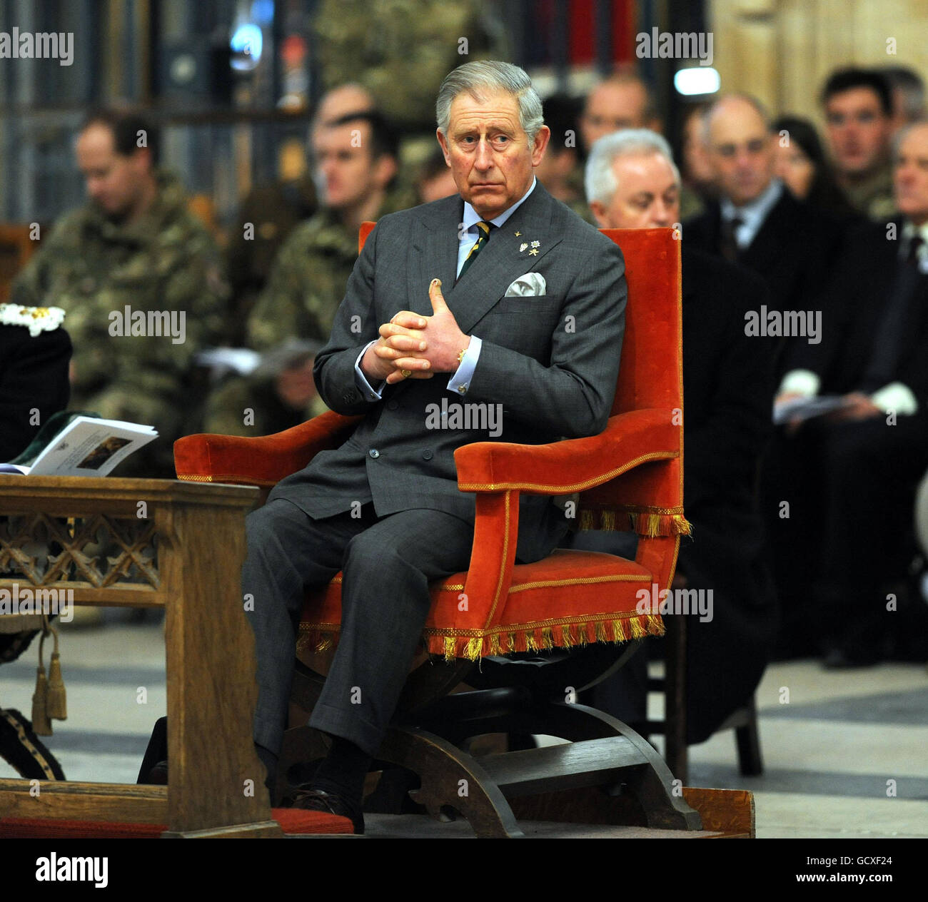 Charles attends Service of Memorial and Thanksgiving Stock Photo - Alamy