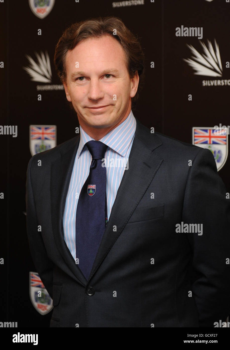 Red Bull Team Principal Christian Horner attends the The British Racing ...