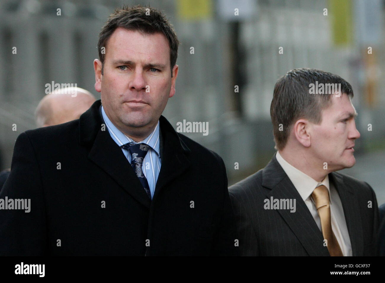 Ex world boxing champion ricky hatton right arrives solicitor gareth ...