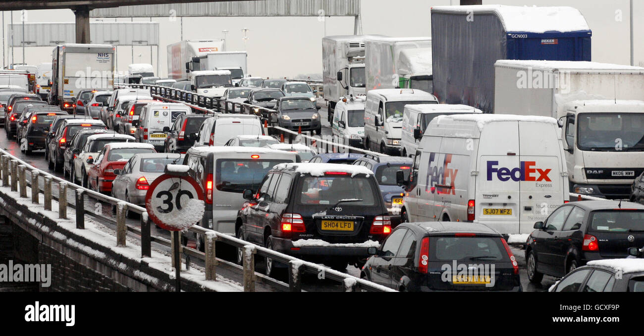 Winter weather Dec 6th Stock Photo - Alamy