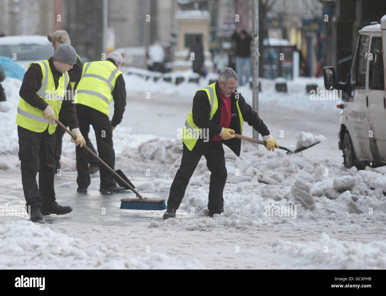 Edinburgh council workers hi-res stock photography and images - Alamy