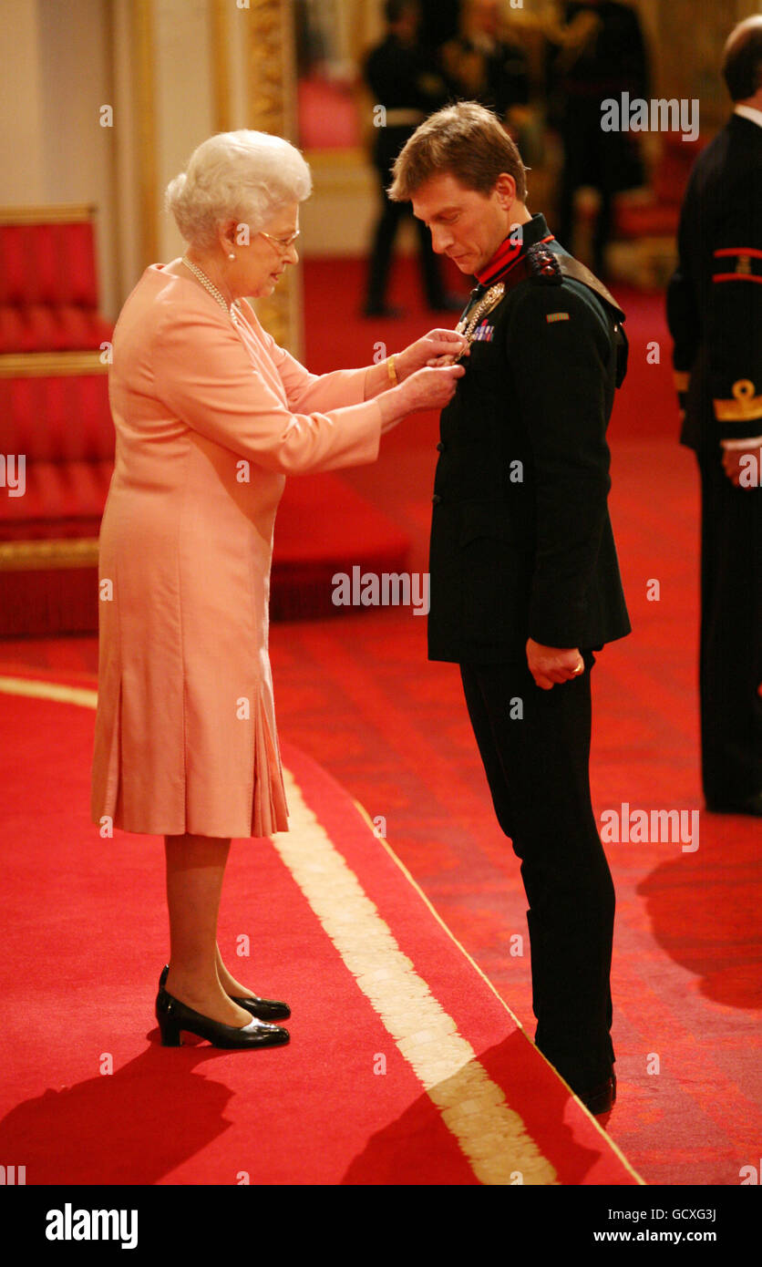 Is made a companion of the distinguished service order hi-res stock ...