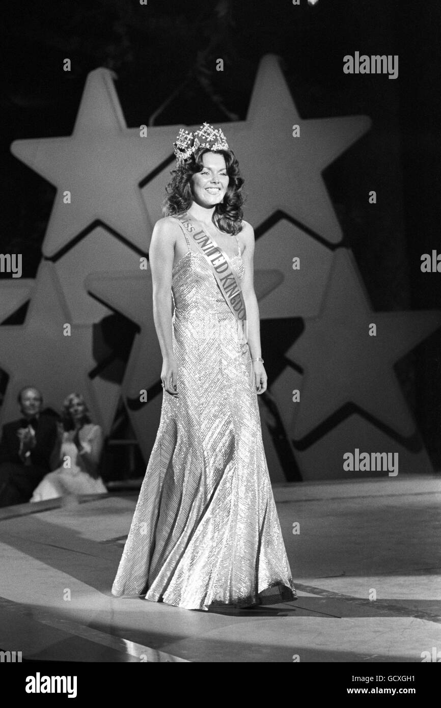 Twenty years old Ann Jones, the reigning Miss Wales in Blackpool ...