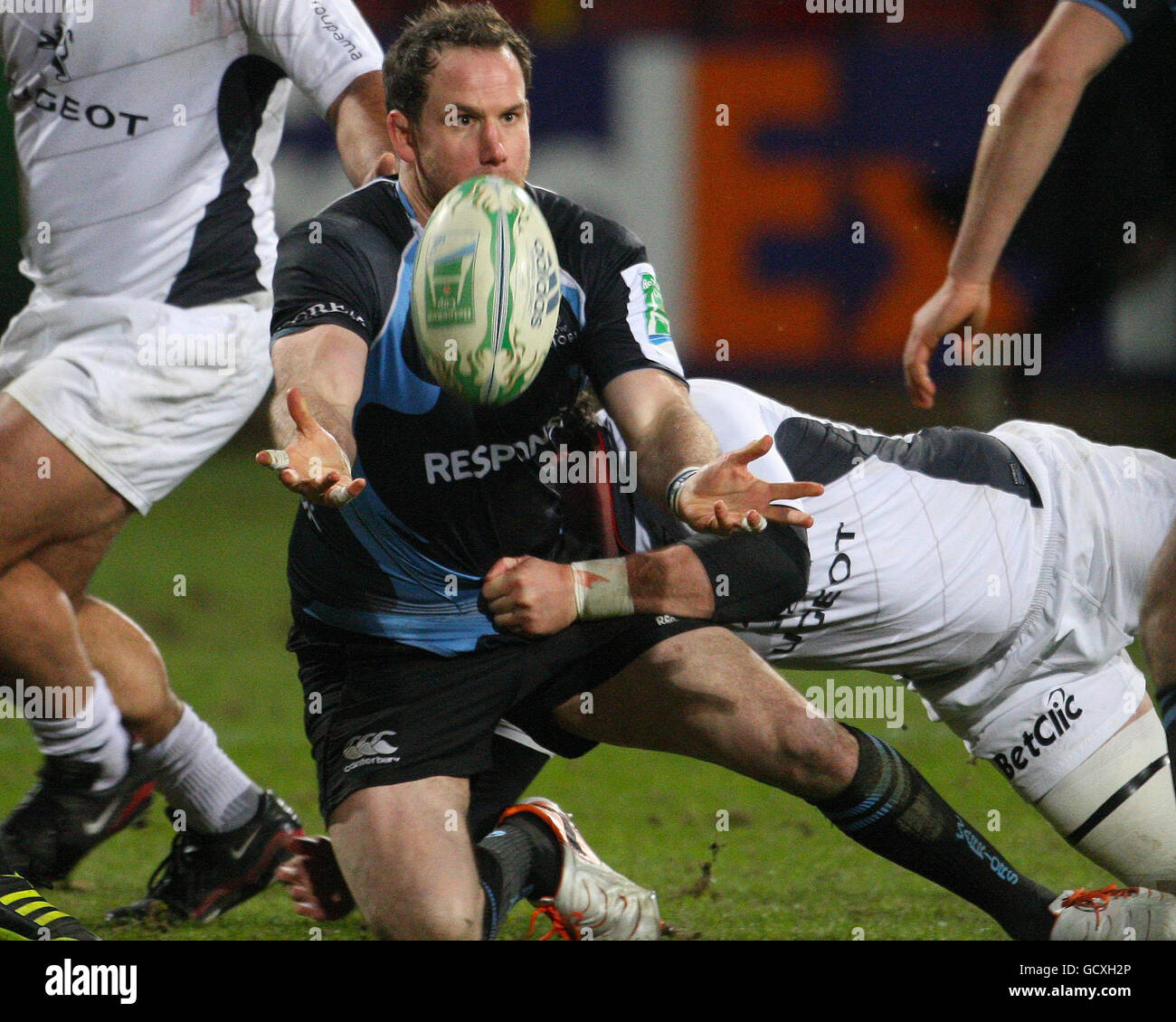 Glasgow's Graeme Morrison during the Heineken Cup match at Firhill ...