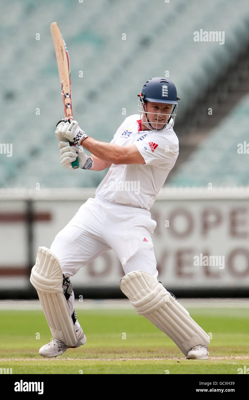 Mcg cricket england full length batting mangsb hi-res stock photography ...