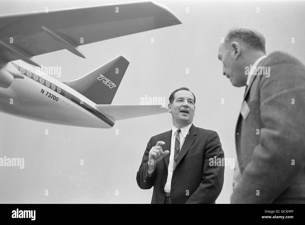 Joe Sutter of Boeing Airplane Company Stock Photo - Alamy