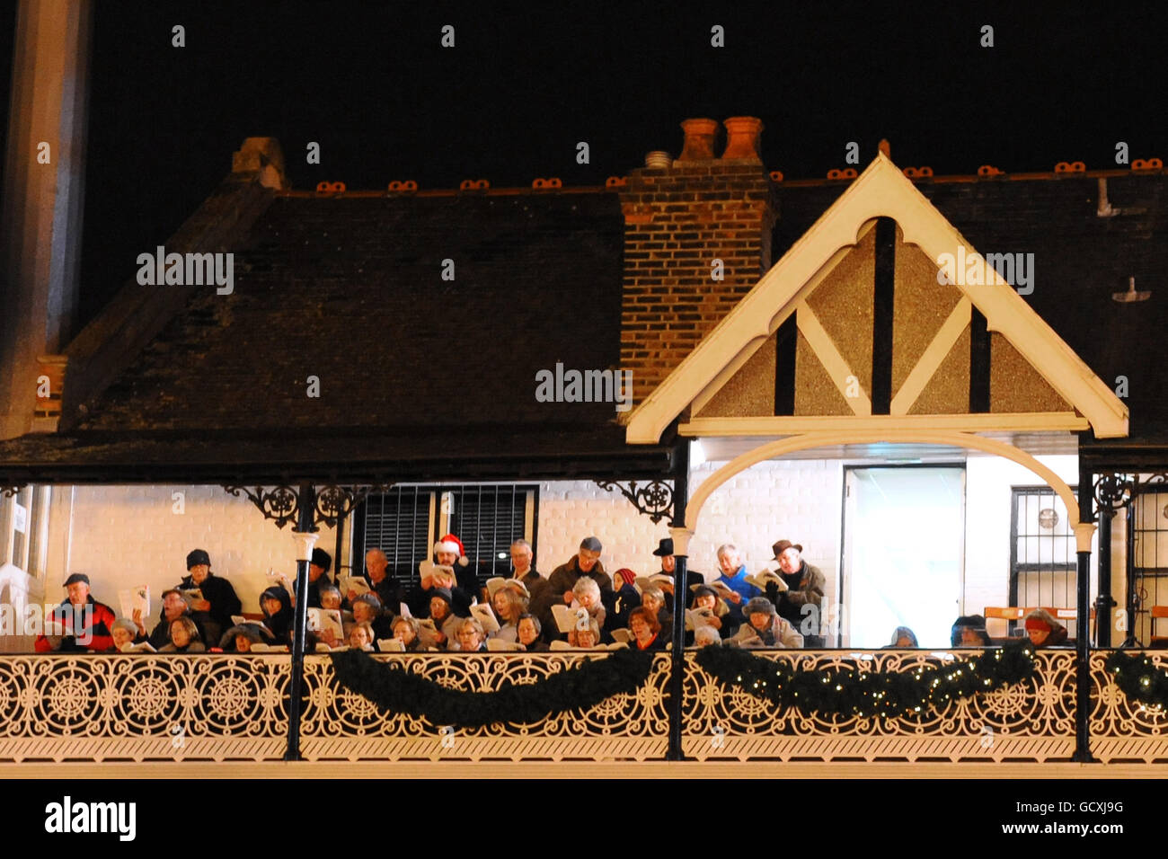 Carol singers at craven cottage hi-res stock photography and images - Alamy