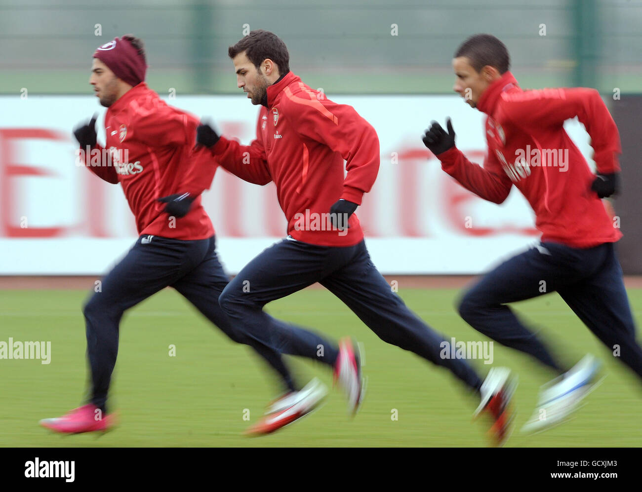 Francesc fabregas arsenal training hi-res stock photography and images ...