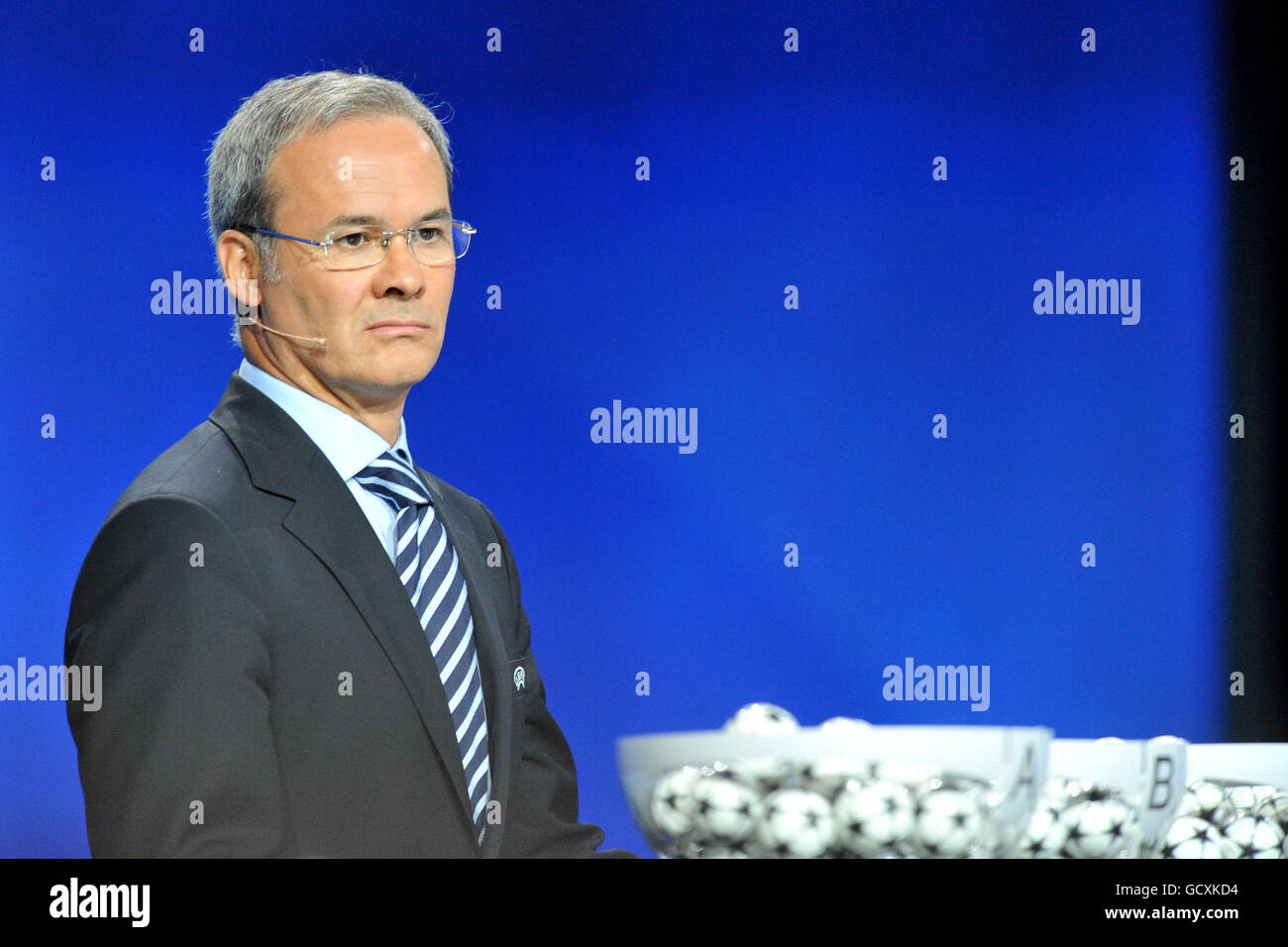 Soccer - UEFA Champions League Draw - Grimaldi Forum. Giorgio Marchetti ...