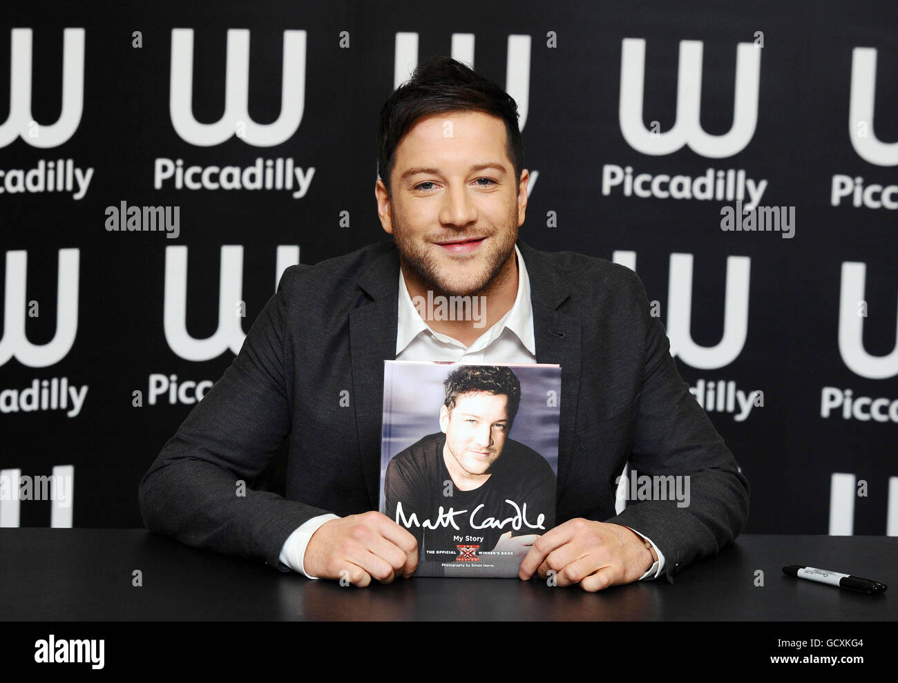 Matt Cardle Book Signing - London Stock Photo - Alamy
