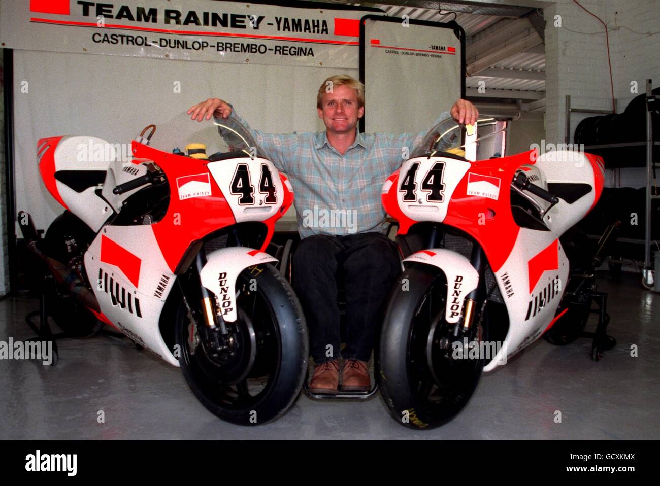 MOTOR RACING. WAYNE RAINEY AT DONINGTON PARK FOR THE BRITISH MOTOR ...