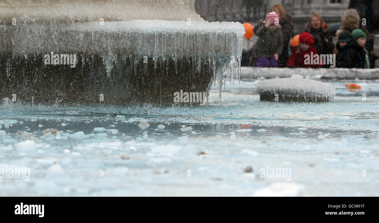 Winter weather December 20th Stock Photo - Alamy