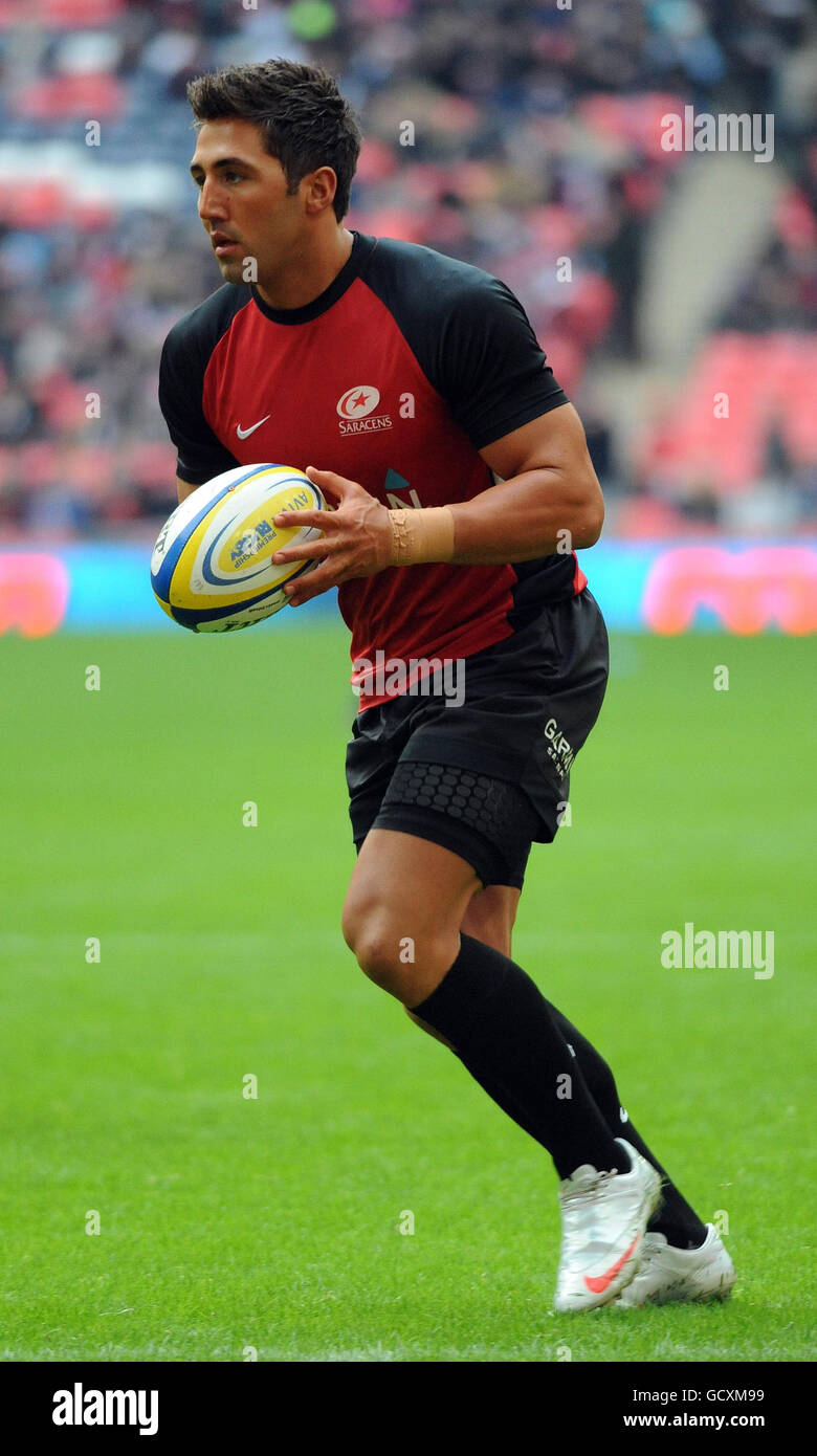 Rugby Union - Aviva Premiership - Saracens v London Wasps - Wembley ...