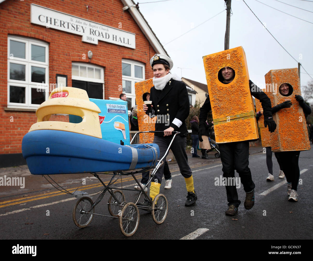 Windlesham Pram Race Stock Photo - Alamy