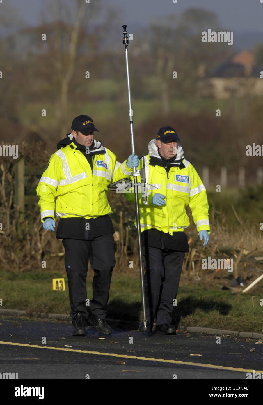 Gardai car crash hi-res stock photography and images - Alamy