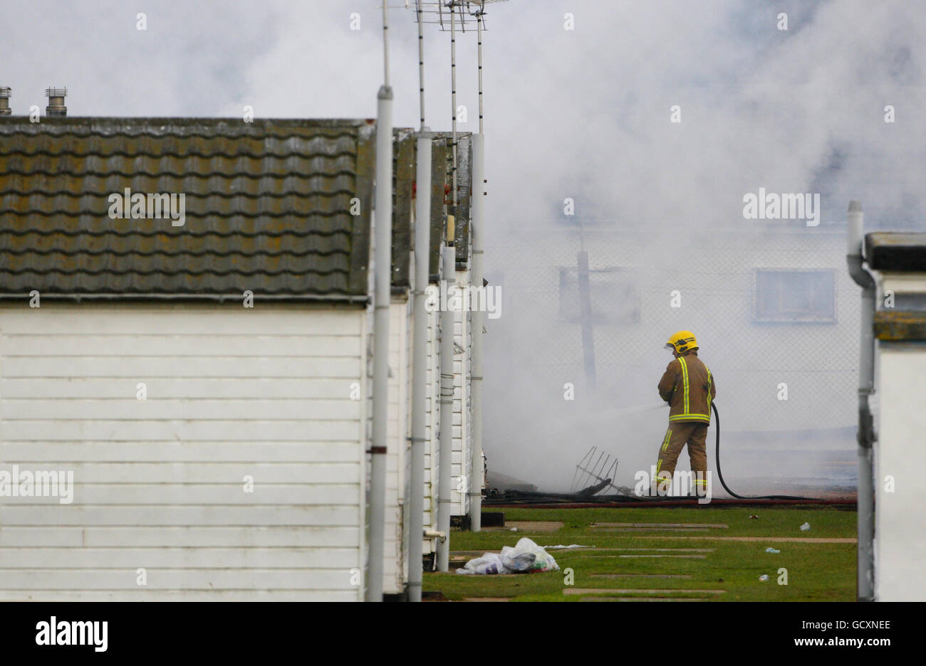 Inmates riot at HMP Ford Stock Photo - Alamy