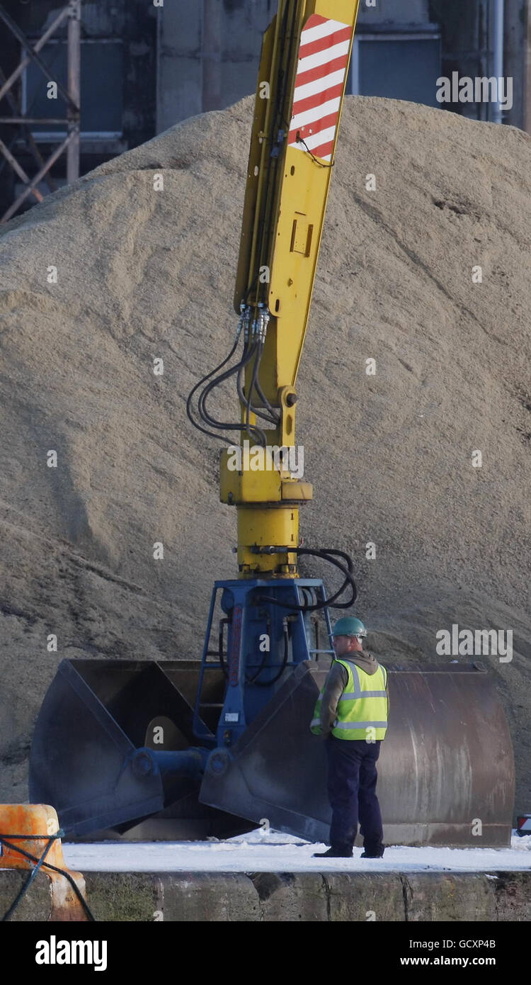 Tonnes of salt hi-res stock photography and images - Alamy