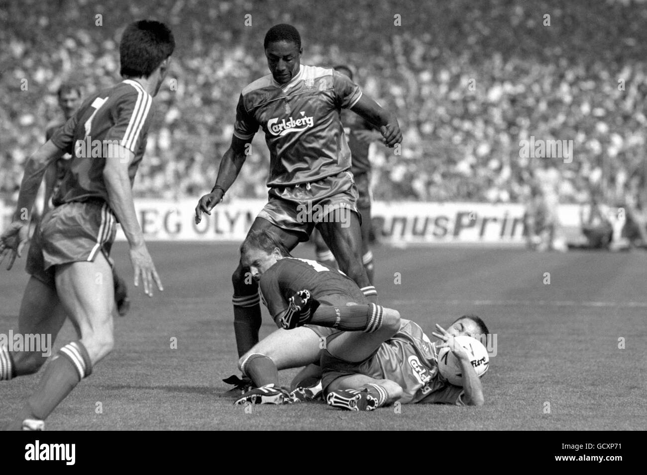 Soccer - FA Cup - Final - Liverpool v Wimbledon - Wembley Stadium Stock ...