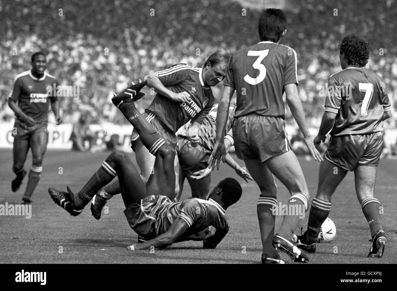 Soccer - FA Cup - Final - Liverpool v Wimbledon - Wembley Stadium Stock ...