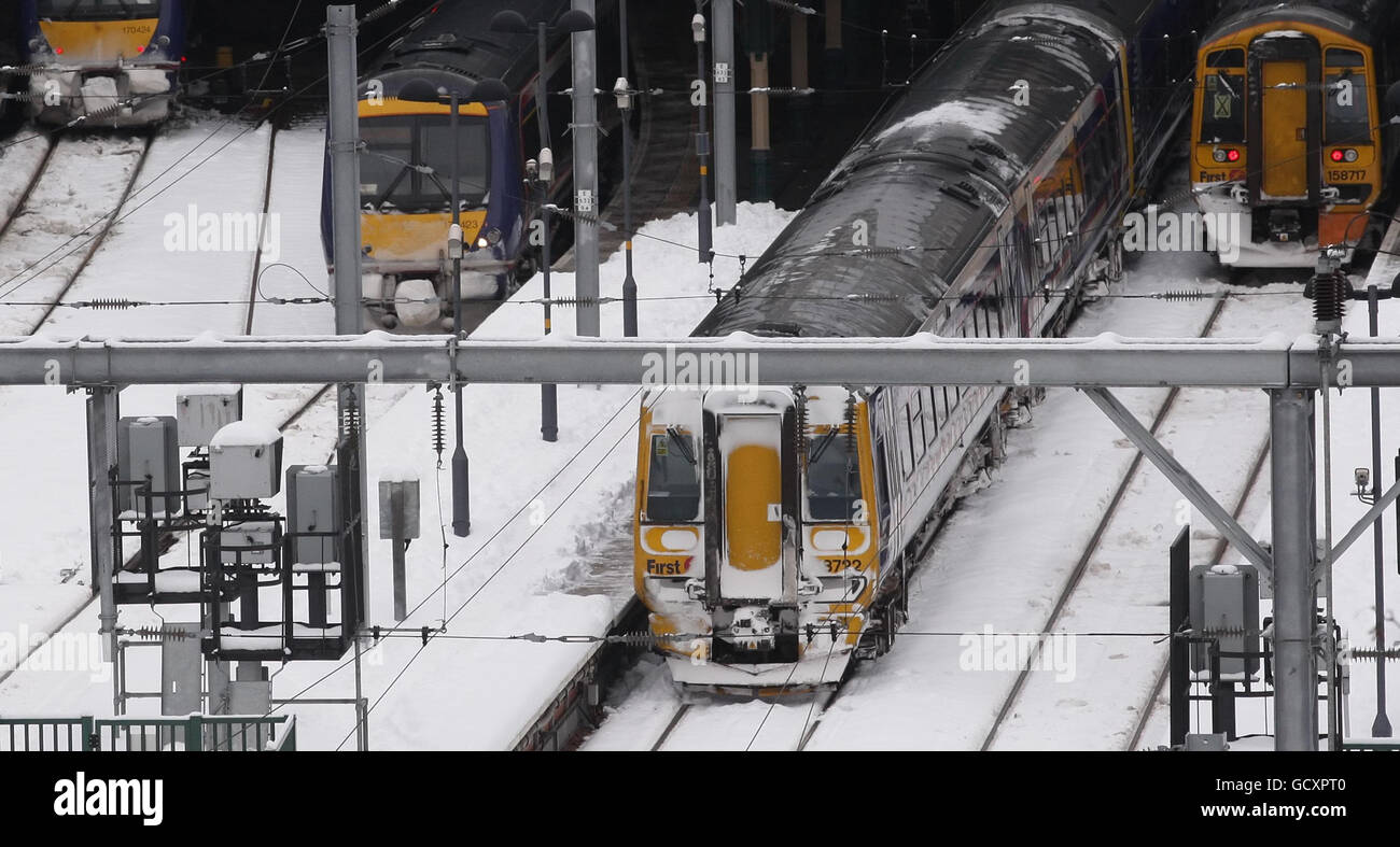 Winter weather Dec 3rd Stock Photo - Alamy