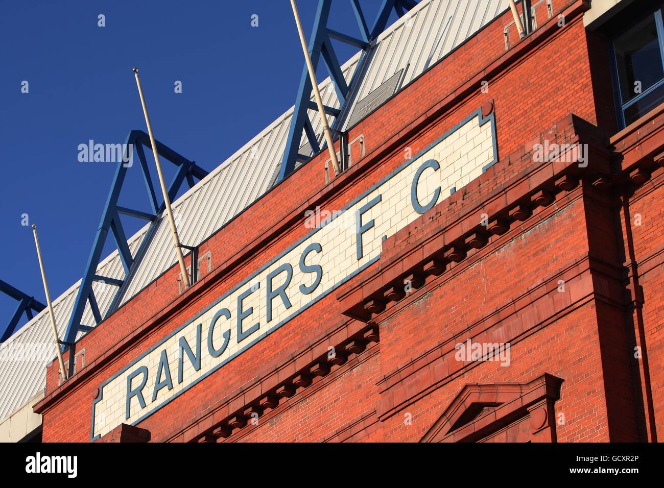 Soccer - Ibrox Stadium Views. A general of view of Ibrox Stadium, home ...