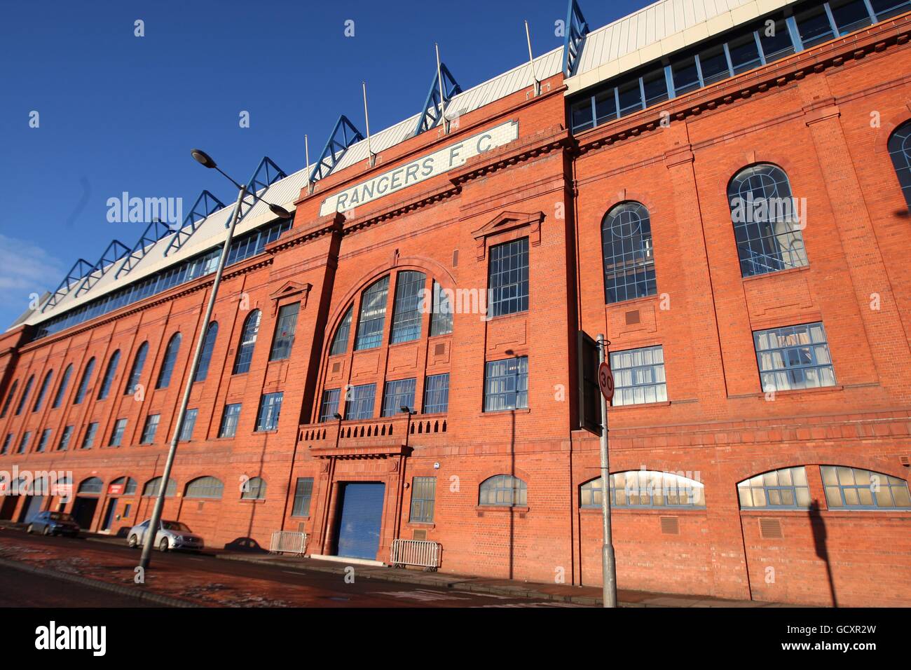 Soccer - Ibrox Stadium Views Stock Photo - Alamy