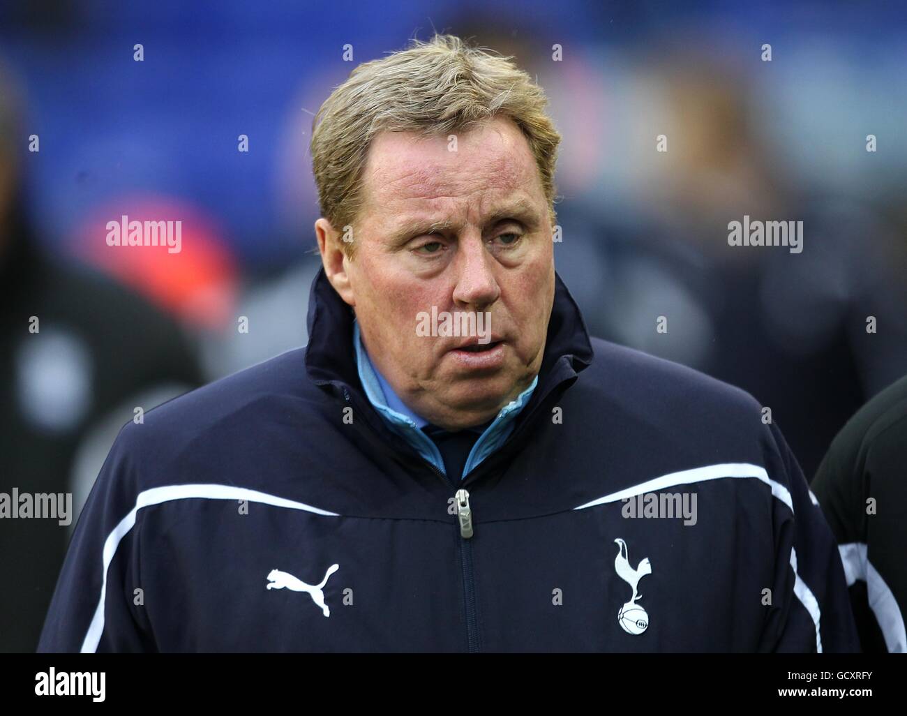 Tottenham hotspur manager harry redknapp appears unhappy hi-res stock photography and images - Alamy