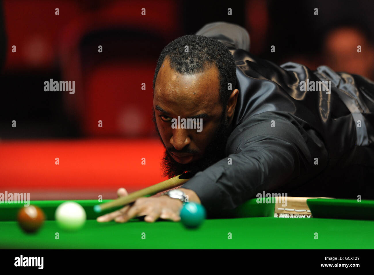England's Rory McLeod during his match against Australia's Neil ...