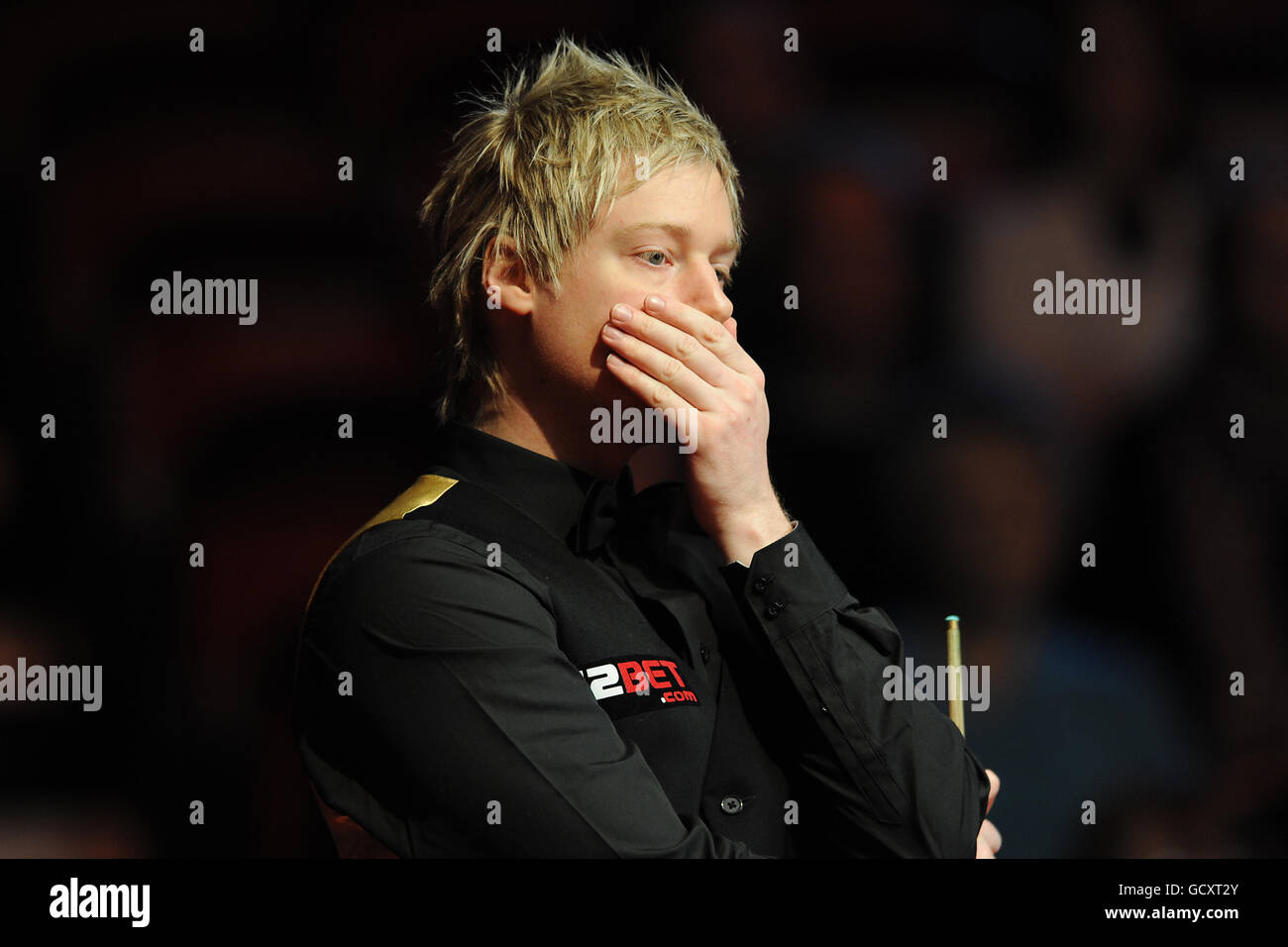 Australia's Neil Robertson during his match against England's Rory ...