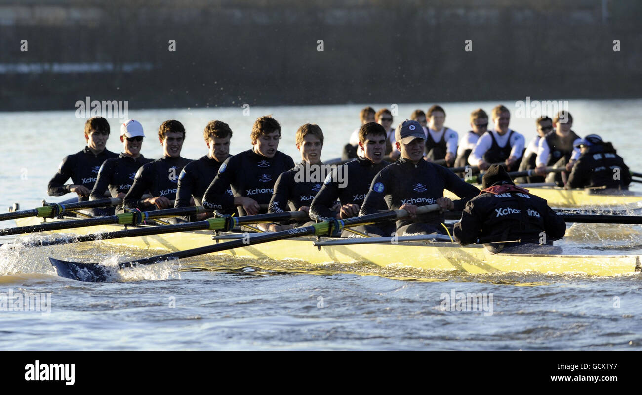 Rowing - 2011 Xchanging Boat Race - Oxford and Cambridge Trial Races ...