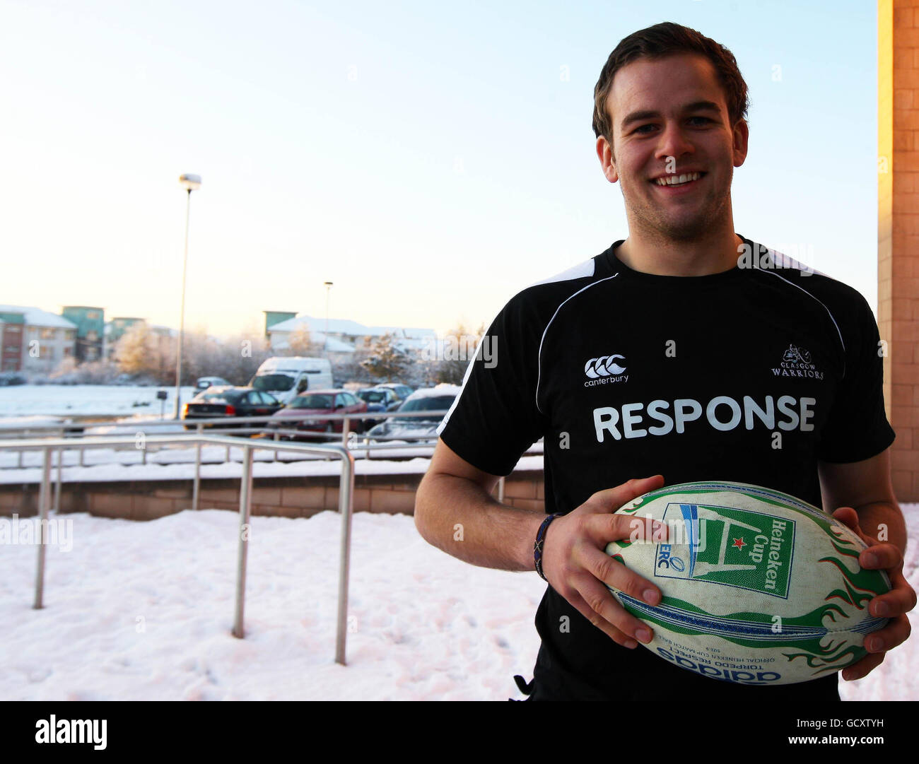 Rugby Union - Glasgow Warriors Preview Session - David Lloyd Stock ...