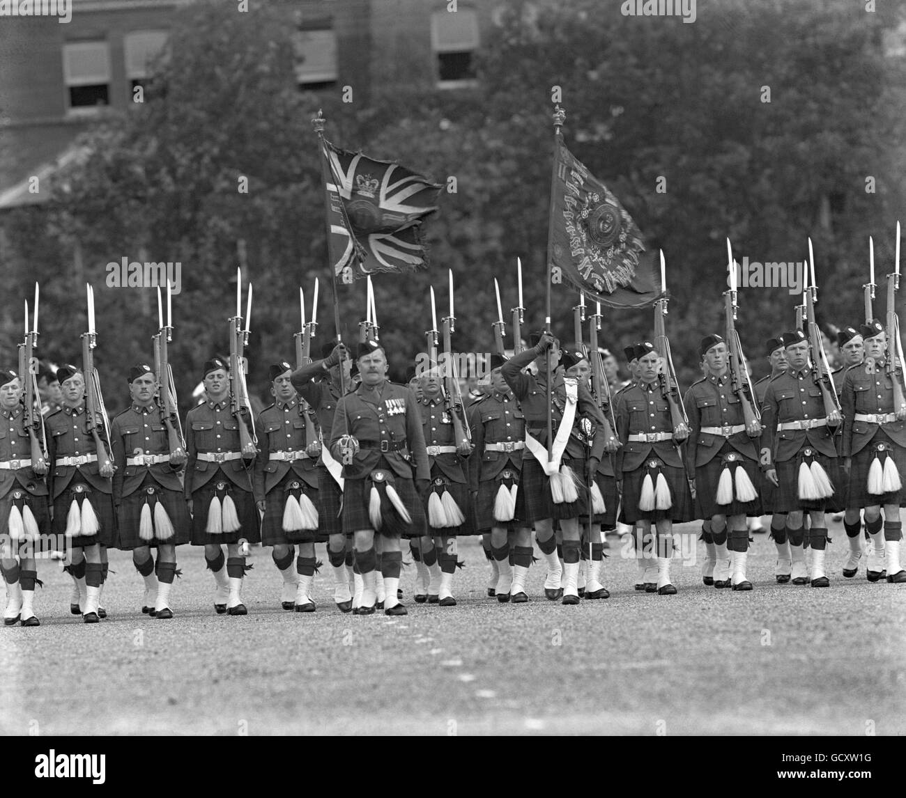Archive pa army regiment colours cameron highlanders infantry scottish ...