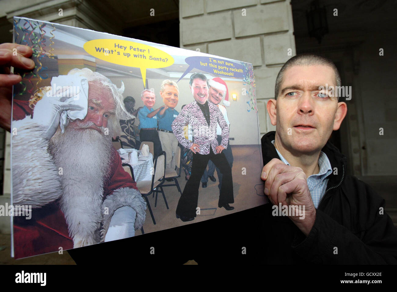 Save Community Services Campaign Stock Photo - Alamy