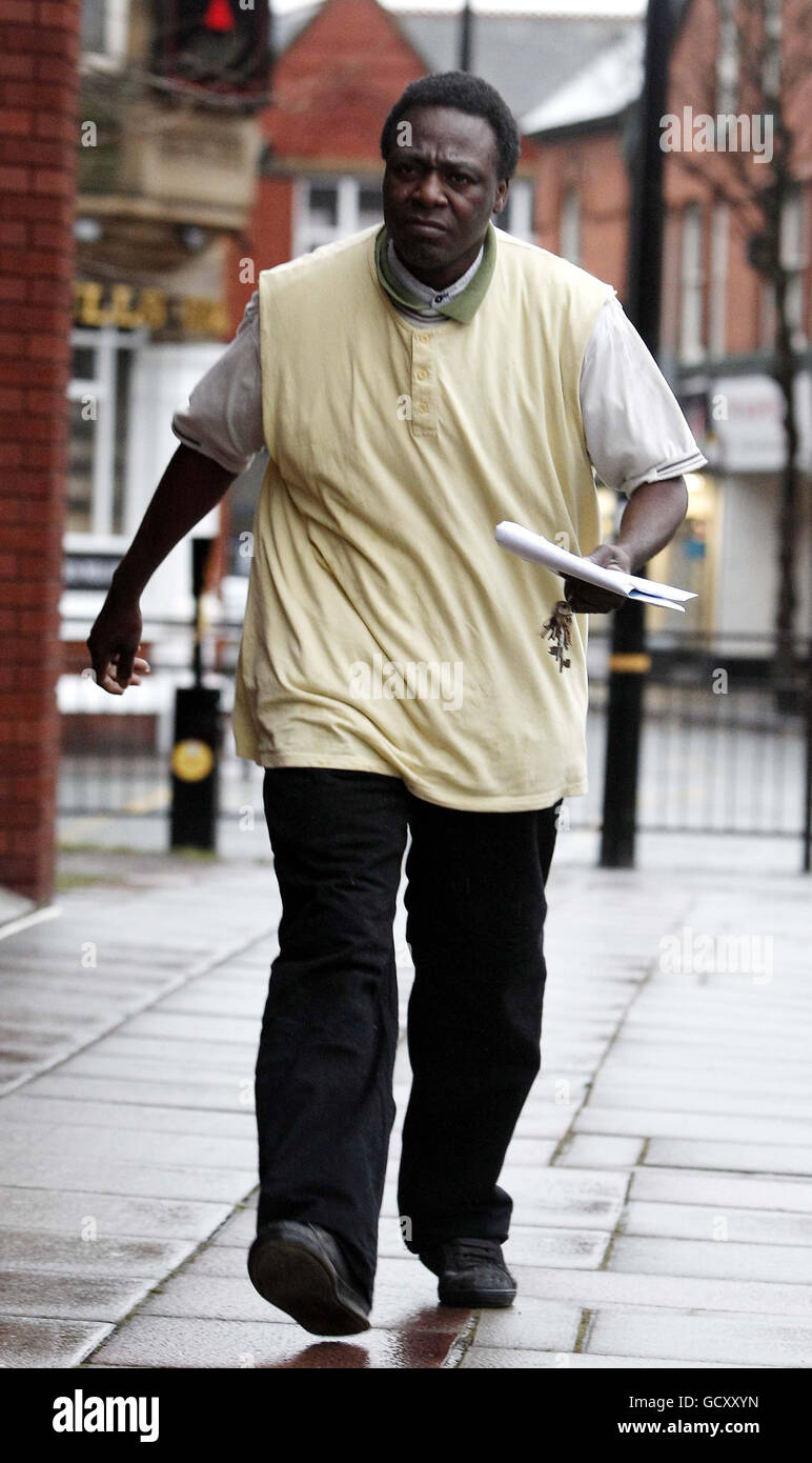 Wayne Davis arrives at Trafford Magistrates Court, Manchester charged ...