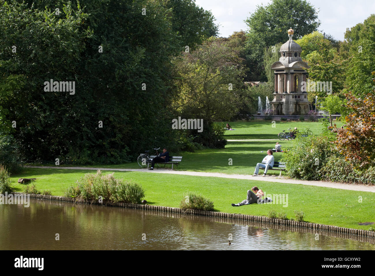 Amsterdam sarphatipark park hi-res stock photography and images - Alamy