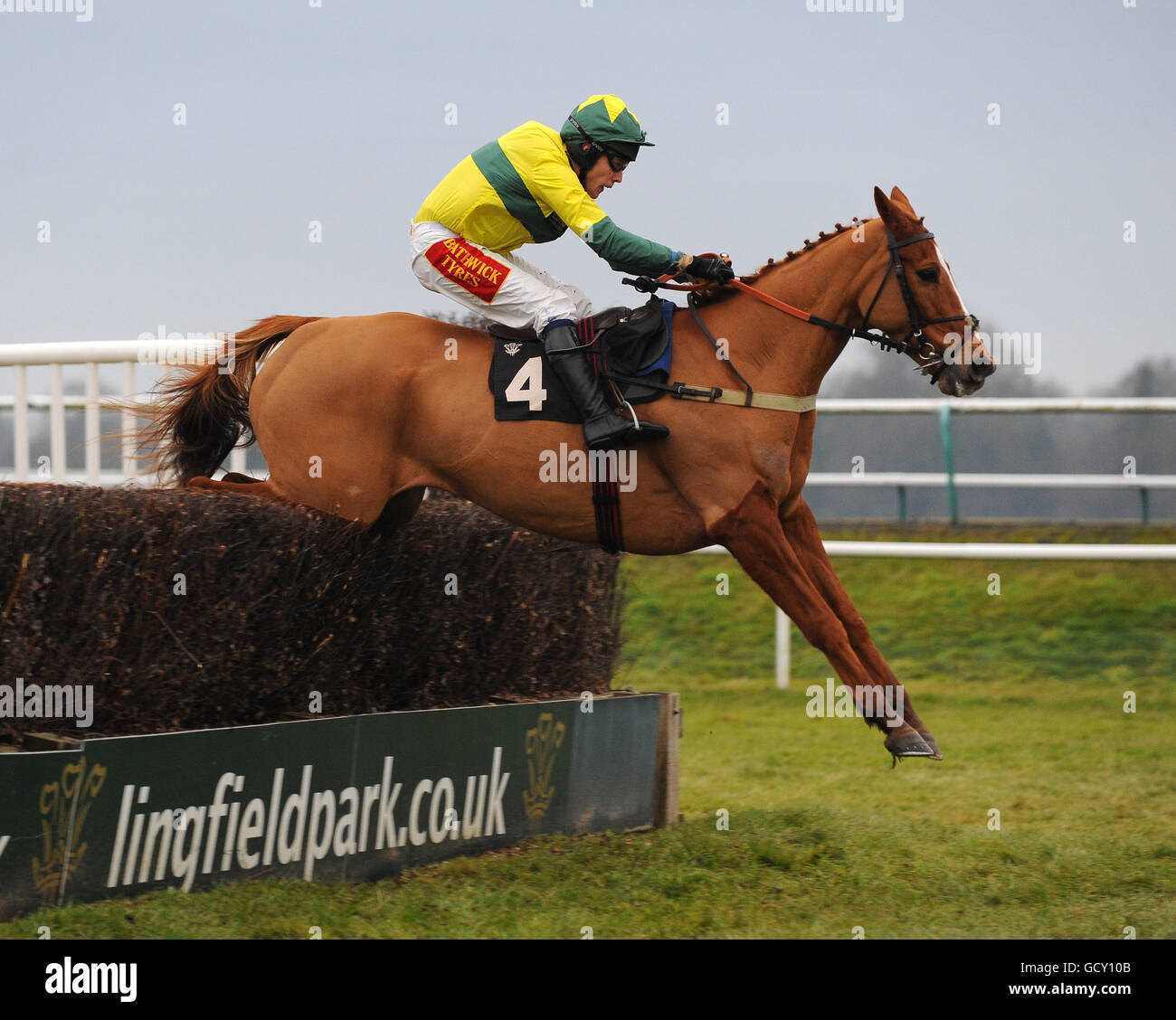 Tom scudamore clears last fence hi-res stock photography and images - Alamy